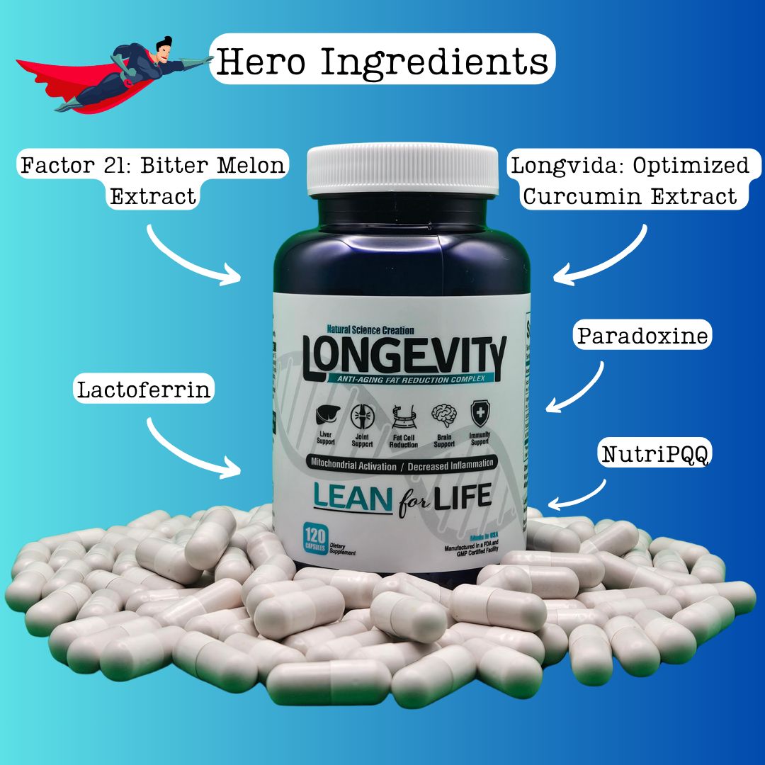 LONGEVITY Lean for Life - Natural Science Creations