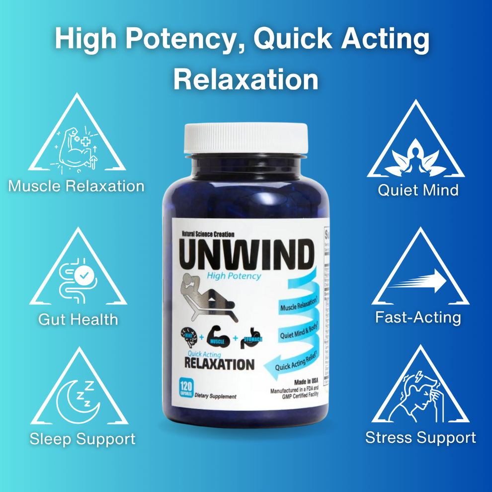 NEW! UNWIND (Quick Relaxation) – Natural Science Creations