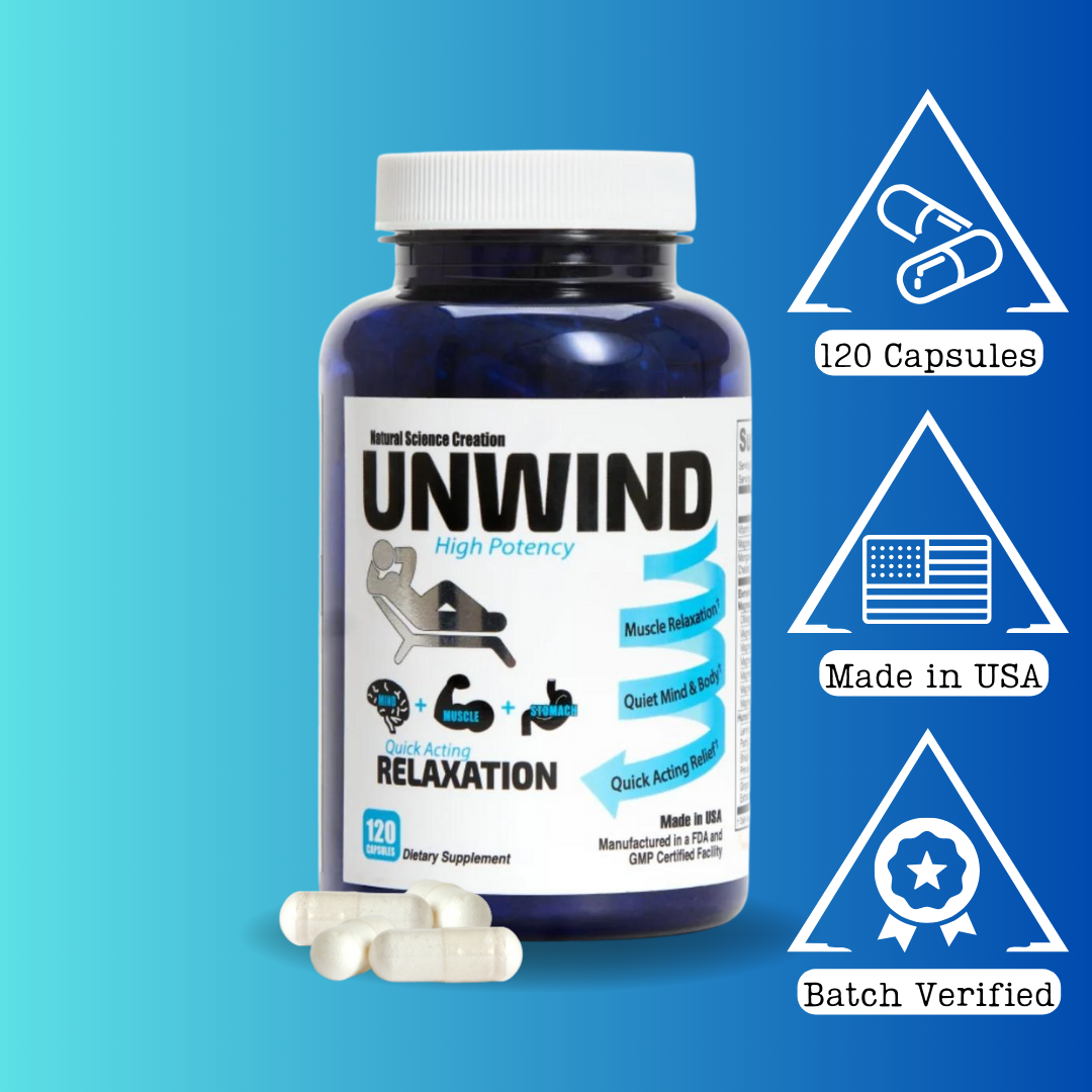 NEW! UNWIND (Quick Relaxation) – Natural Science Creations