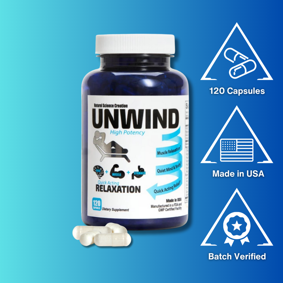 NEW! UNWIND (Quick Relaxation) – Natural Science Creations